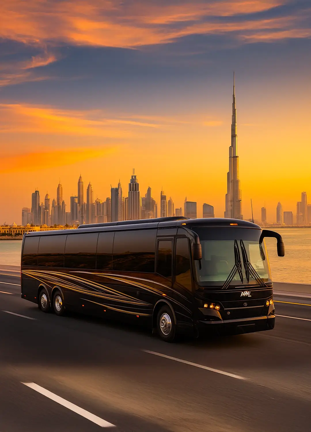 Best Luxury Charter Bus Service | Rider Arabia